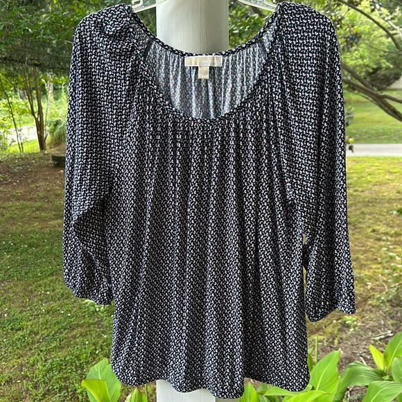 MICHAEL Michael Kors | Tops | Michael By Michael Kors Navy Size Xl ...